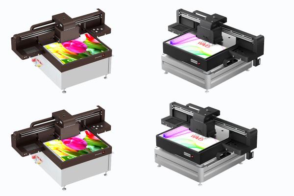 Quality 1.2 Watt Sleep Mode Industrial Large Format UV Flatbed Printer with Mobile for sale