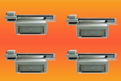China Variable Point UV Flatbed Printer With Epson DX5 Print Head For Rigid Flexible Printing for sale