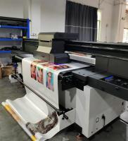 Quality CMYKL White Commercial Wallpaper Uv Printer Large Format Motor Plate Type Roll for sale