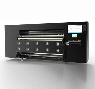 China 270 m2 / Stunde maximale Druckgeschwindigkeit Digitaler Textildrucker, ausgestattet mit PLC-Tintenzufuhrsystem zu verkaufen