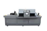 China Cardboard One Pass Various Large Resolution Separate Head Smart UV Flatbed Printer for sale
