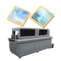 China Universal Mini Separate Head High Droplet Large Format One Pass UV Printer for sale