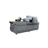China Cardboard One Pass Various Large Resolution Separate Head Smart UV Flatbed Printer for sale