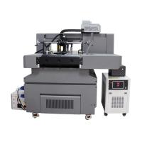 China Cardboard One Pass Various Large Resolution Separate Head Smart UV Flatbed Printer for sale
