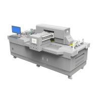 China Cardboard One Pass Various Large Resolution Separate Head Smart UV Flatbed Printer for sale