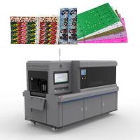China Single Pass UV Printer with 200 Sqm/H Printing Speed 1200 X 1200 Dpi Resolution and LED UV Lamp Drying System for sale