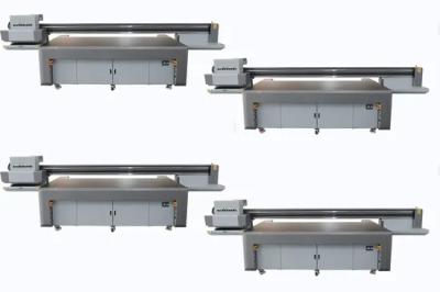 China Factory Large Format 2513 Ricoh Gen5 Flatbed UV Printer 8 Color with CCD Camera Large LED 2513 UV Flatbed Printer for sale