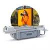 China 30 Square Meters Per Hour UV Flatbed Printer with LED UV Lamp Curing and 10cm Medium Height for Large Format Printing for sale