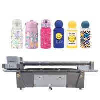 China Multi-Diameter Bottle Varnish Custom Packaging Personalized Drinkware Cylinder UV Printer for sale