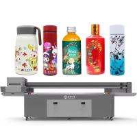 China Multi-Diameter Bottle Varnish Custom Packaging Personalized Drinkware Cylinder UV Printer for sale
