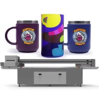 China Fast Speed Cylindrical Printer Cups Bottle UV Digital Flatbed Printer Cylinder Printing for sale
