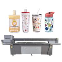 China Fast Speed Cylindrical Printer Cups Bottle UV Digital Flatbed Printer Cylinder Printing for sale