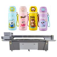 China Fast Speed Cylindrical Printer Cups Bottle UV Digital Flatbed Printer Cylinder Printing for sale