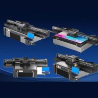 China Automatic UV Printer Flatbed Industrial Flatbed Inkjet Printing Digital Printer Machine for Company Logo Control Panel for sale