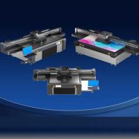 China Automatic UV Printer Flatbed Industrial Flatbed Inkjet Printing Digital Printer Machine for Company Logo Control Panel for sale