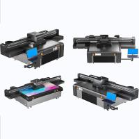 China New Fully Automatic Large Format UV Flatbed Printer Machine Industrial Flatbed Inkjet Printer Machine for sale