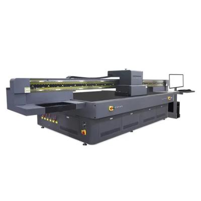 China Large Format UV Flatbed Printer with 30 Square Meters Per Hour Speed and LED UV Lamp Curing for Multi-Colour Printing for sale