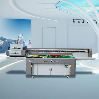 China Automatic Large Format Inkjet Printer with 7.5CPI Printing Speed for Multi-Colour Printing and 10cm Medium Height for sale