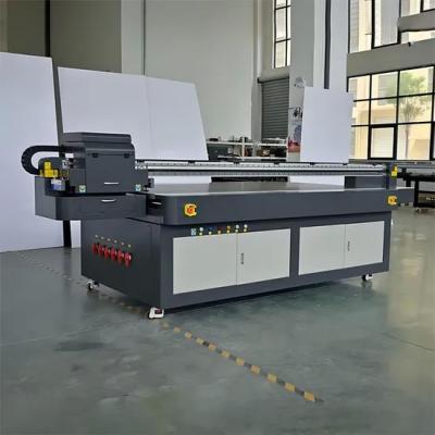 China High-Speed UV Flatbed Printer with 30 Square Meters Per Hour Output and Multi-Colour LED UV Lamp Curing for sale