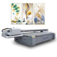 China Eco Solvent Flatbed Inkjet Printer for Large Format Printing Machine for sale