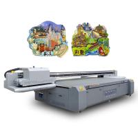 China Eco Solvent Flatbed Inkjet Printer for Large Format Printing Machine for sale