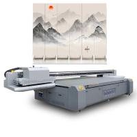 China Eco Solvent Flatbed Inkjet Printer for Large Format Printing Machine for sale