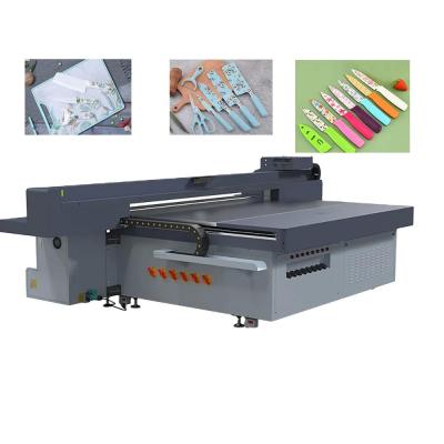 China Print Head Wide-Format Printing Acrylic Wood Phone Case UV Flatbed Printer for sale