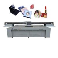 China Camera Position Large Format Inkjet UV Flatbed 3220 UV Flatbed Printer for sale