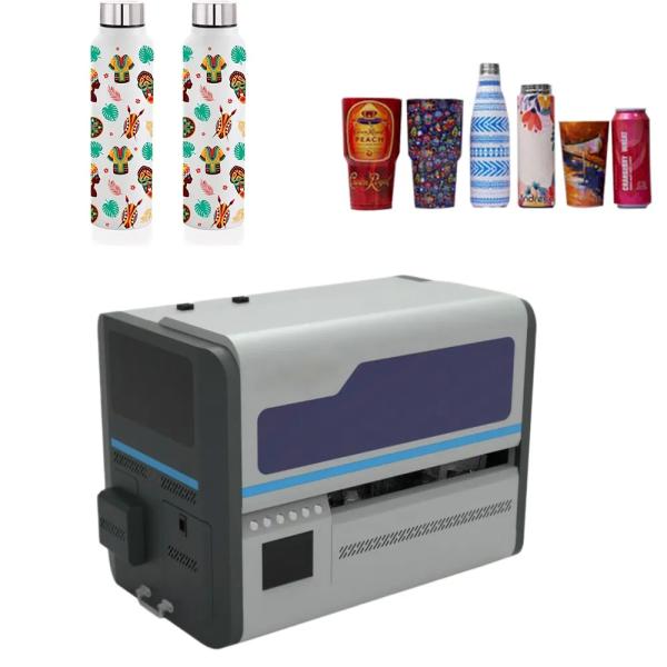 Quality UV Printer 360 Round UV Printing Machine for Aluminum Cans Cheap Price for sale