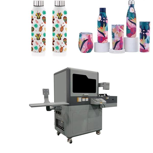Quality UV Printing Solution High Speed UV Cylinder Printing Machine for Water Bottles for sale