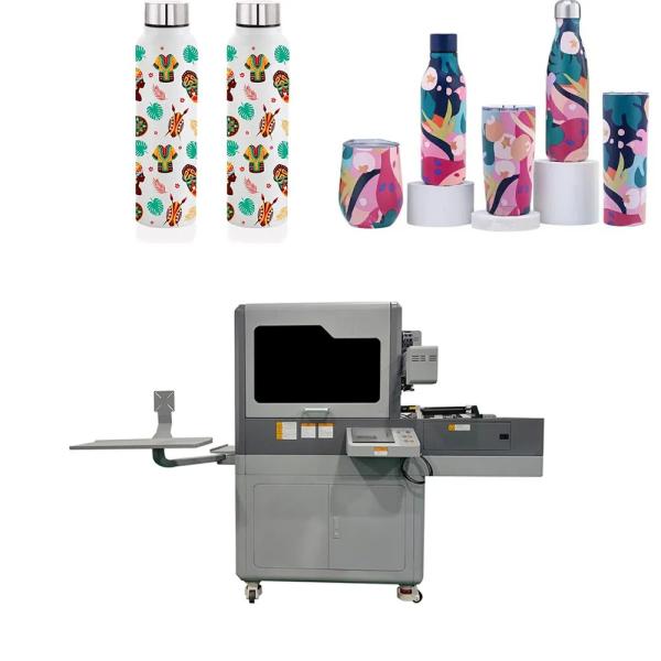 Quality UV Printing Solution High Speed UV Cylinder Printing Machine for Water Bottles for sale