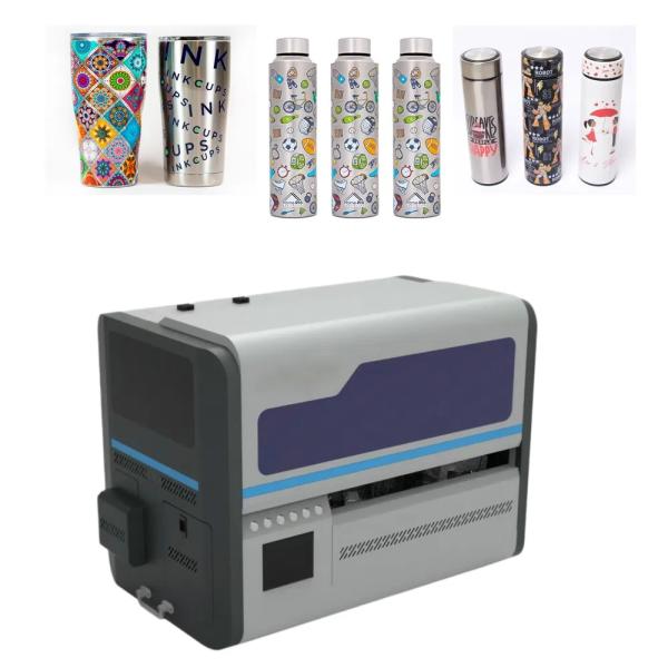 Quality UV Printing Solution High Speed UV Cylinder Printing Machine for Water Bottles for sale