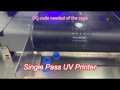 Aanpasbare UV-printer met een enkele doorgang voor het afdrukken op 0-10 cm Print Medium Height en automatische laad- en losschema's