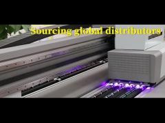 7PL/3PL VARIABLE POINT PRINTING GREYSCALE UV Printer For Photo Print Featuring W CMYKLCLM Light Oil Ink Color