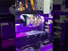 Anpassungsfähige Drucklänge 10-270 mm Zylinder UV-Drucker für zylindrische Objekte Bis zu 300 mm Durchmesser und 600 mm Länge