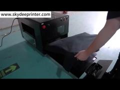 Impressora DTG de 750W com W CMYK LC LM Color Print e 1/300 Inch Spray Hole Spacing