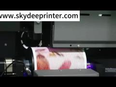 Conectividade USB Impressora UV cilindro Tecnologia de impressão UV cilindro-jet