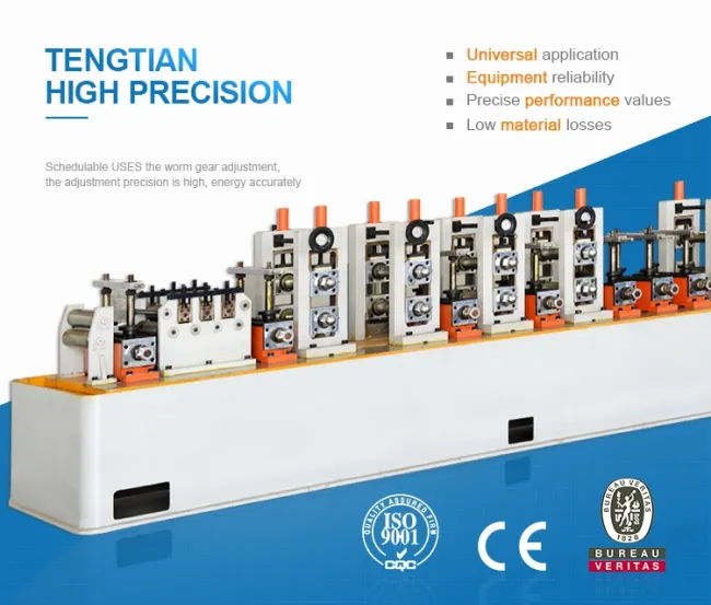 HG76 Welded Pipe Making Machine or ERW Tube Mill Line