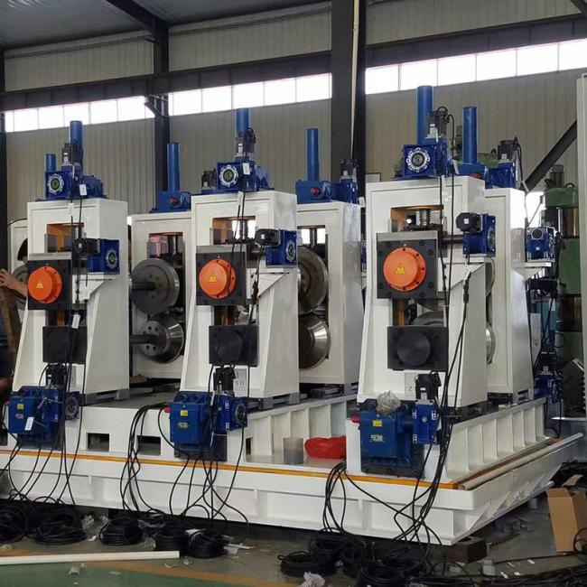 HG89 full-automatic automatic erw copper square tube light making machine