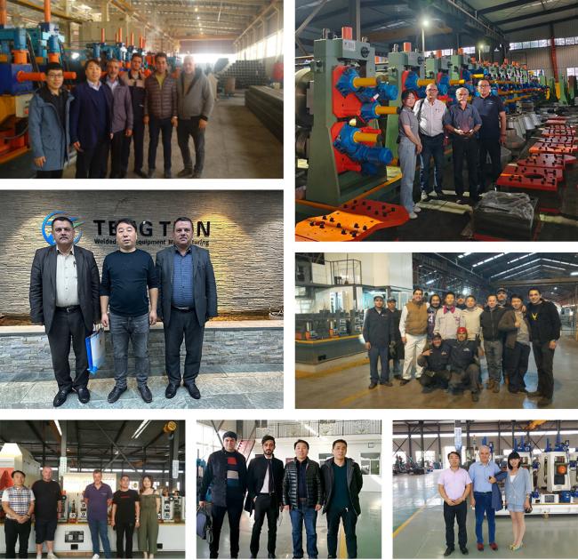 Tube mill machine production line