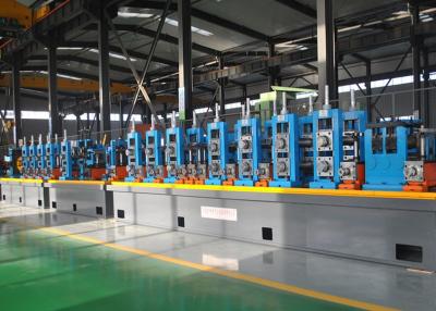 China Máquina de Tubos de Aço Carbono Azul Diâmetro 33.7-60.3mm 70m/min à venda