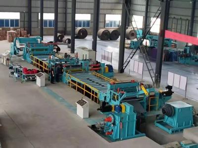 China High Speed PLC Steel Slitting Machine for 0.2-6mm Thickness for sale