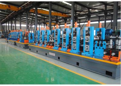 China 6-20 Stations  Steel Pipe Making Machine Tube Length 6-12m High Accuracy Cutting Length ±0.2mm for sale