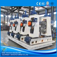 China Full Automatic PLC Tube Mill Machine for Square Rectangular Pipe for sale