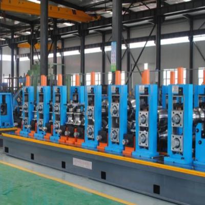 China Fats Speed Steel Pipe Production Line PLC Controlled Indoor ERW Tube Mill 600KW Power for sale
