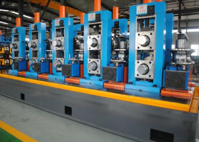 China High Precision Full Automatic ERW Pipe Mill , Worm Gearing Max.80m/min for sale