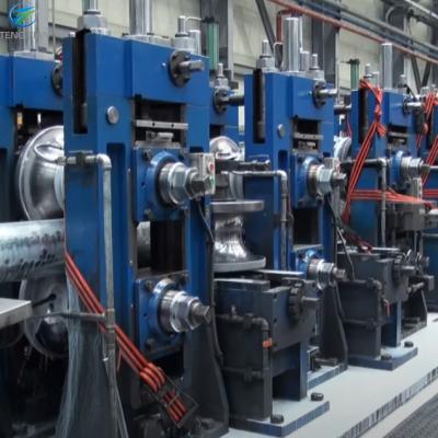 China ERW Pipe Mill HF Welding Run Out Table Adjustable Size for Energy Supply Pipe for sale