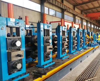 China Full Automatic steel pipe making machinery ERW pipe mill line for sale
