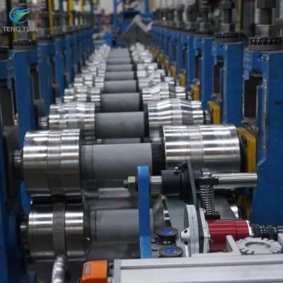 China Máquina de moagem de tubos de 380 V PLC com rolos de cromo à venda