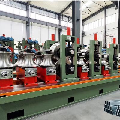 China Customizable ERW Carbon Steel Pipe Machine 219mm Diameter for sale